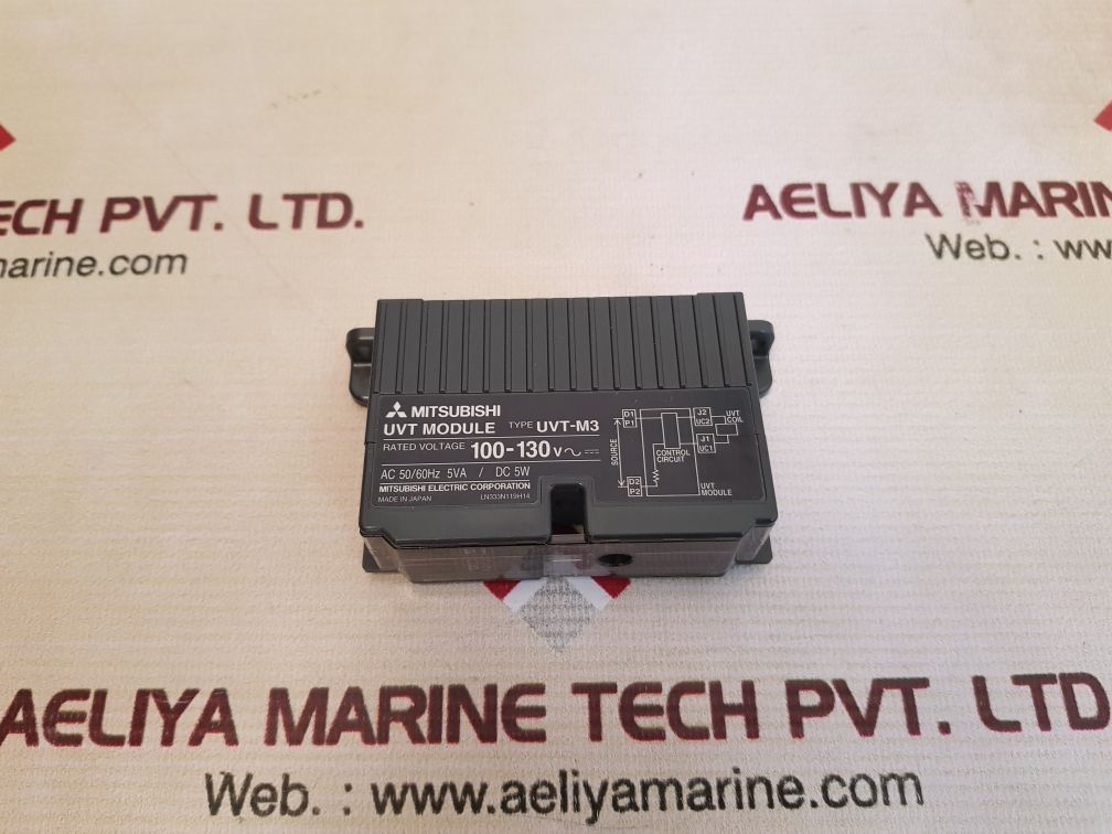 Mitsubishi Uvt-m3 Uvt Module 100-130V Ac 50/60Hz – Aeliya Marine