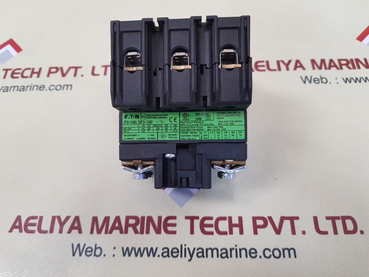 Eaton p3-100, sp3-100 main switch – Aeliya Marine