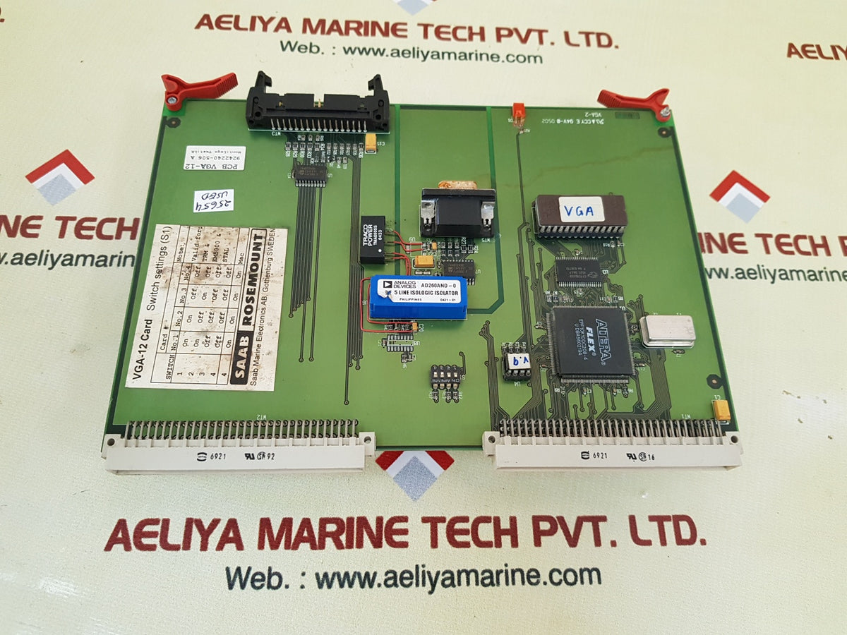 Saab rosemount vga-12 pcb card 9242240-506 a – Aeliya Marine