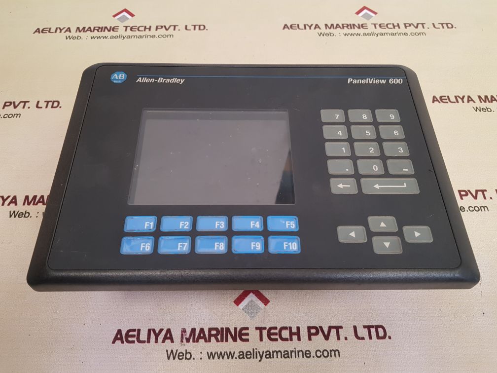 Allen-bradley panelview 600 operator interface panel – Aeliya Marine
