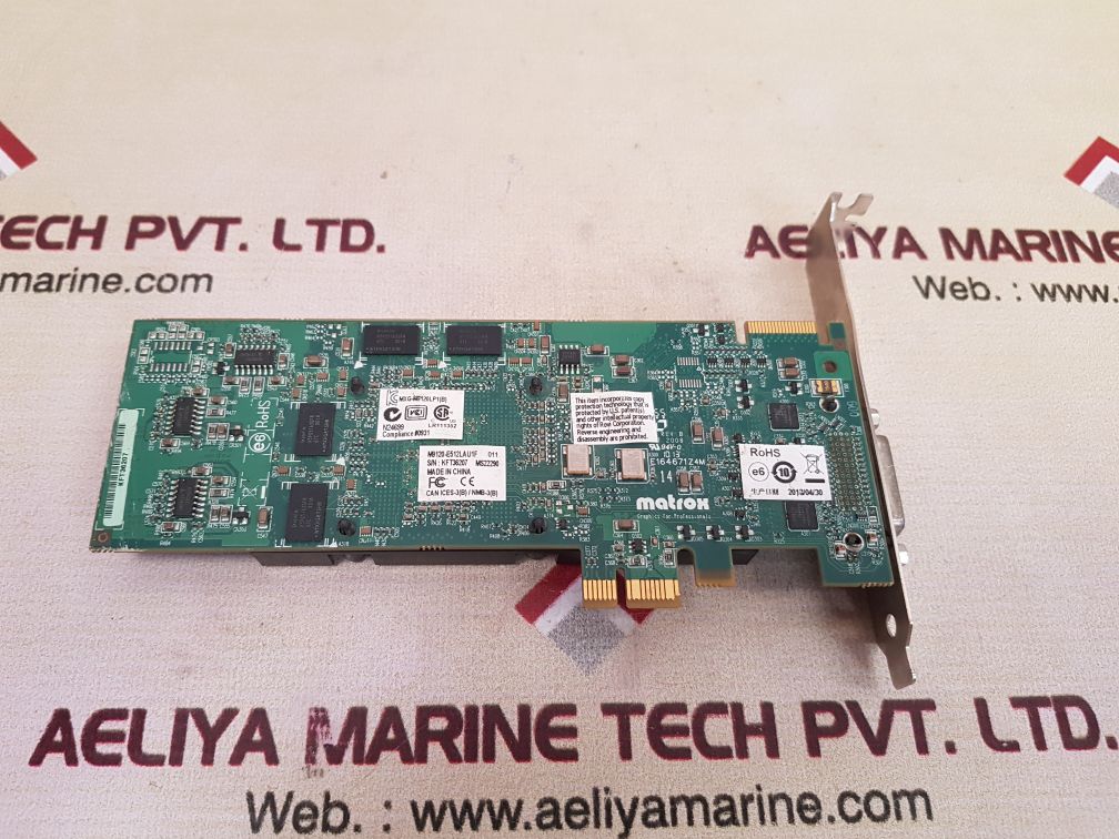 Matrox M9120-e512Lau1F Plc Low Profile Graphics Card – Aeliya Marine