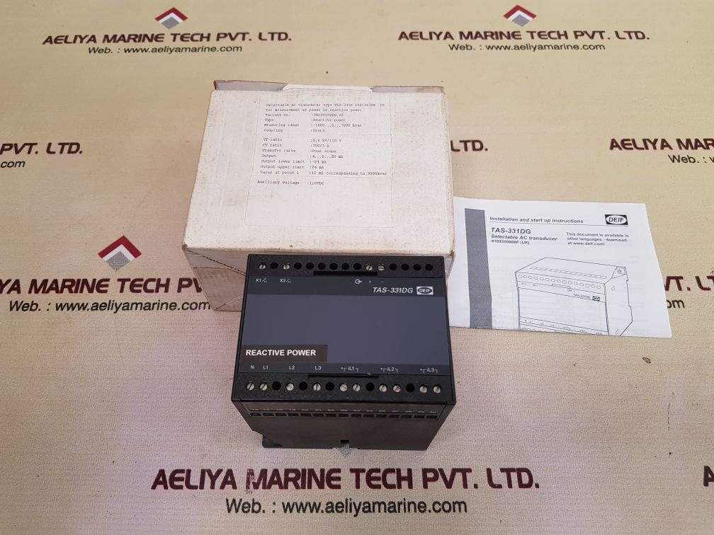 Deif Tas-331Dg Selectable Transducer 100136589.20 – Aeliya Marine