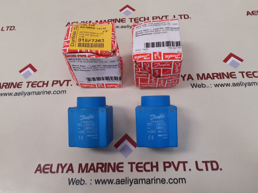 Danfoss 018F7363 Solenoid Valve Coil 50/60Hz – Aeliya Marine