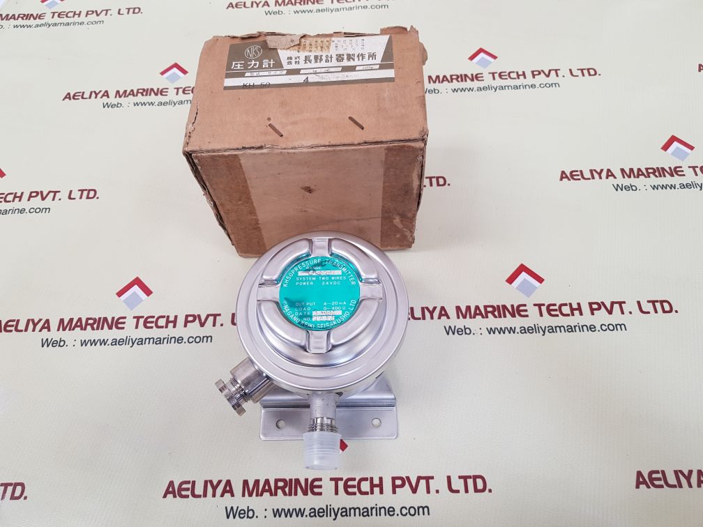 Nagano Keiki Kh 50 Pressure Transmitter 24Vdc 0-400 Ohm – Aeliya Marine