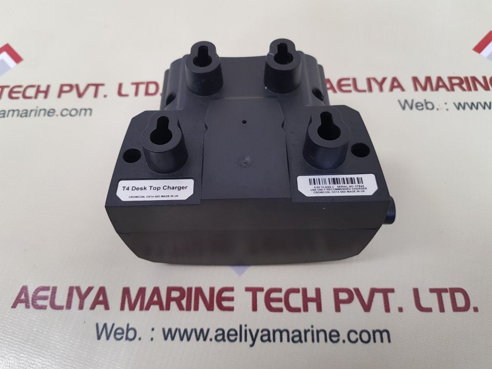 Crowcon T4 Desk Top Charger 6.5V Dc – Aeliya Marine
