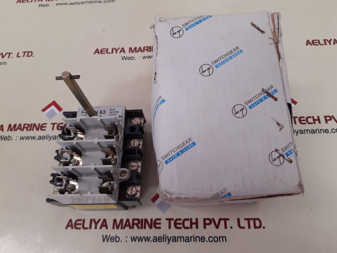 L&T Fn 63 Switch Disconnector Fuse 63A 415V 50Hz – Aeliya Marine