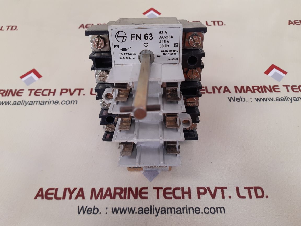 L&T Fn 63 Switch Disconnector Fuse 63A 415V 50Hz – Aeliya Marine