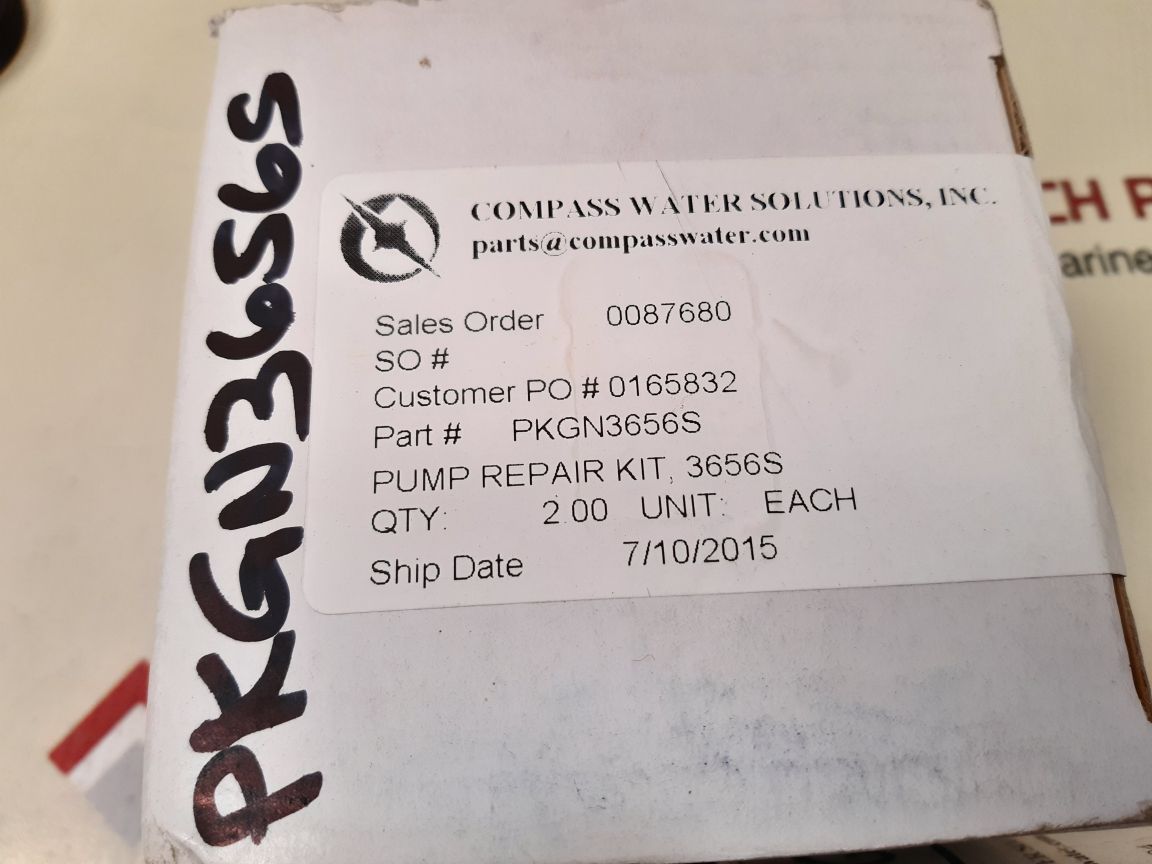 Compass water solutions 3656s pump repair kit – Aeliya Marine