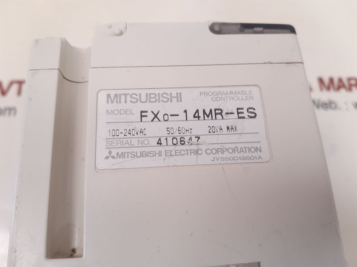 Mitsubishi melsec fx0-14mr-es programmable controller – Aeliya Marine