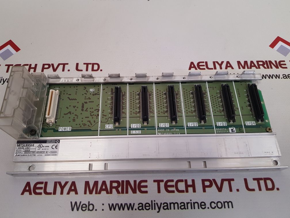 Mitsubishi electric melsec-q q35b base unit 645g51a e e – Aeliya Marine