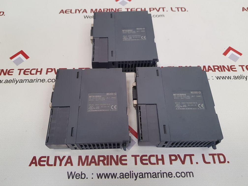 Mitsubishi qj71c24 melsec-q rs-232/rs-422/485 unit – Aeliya Marine