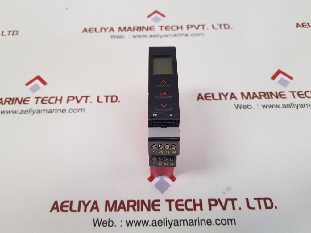 Pr electronics 4114 universal transmitter with 4501 front display ...