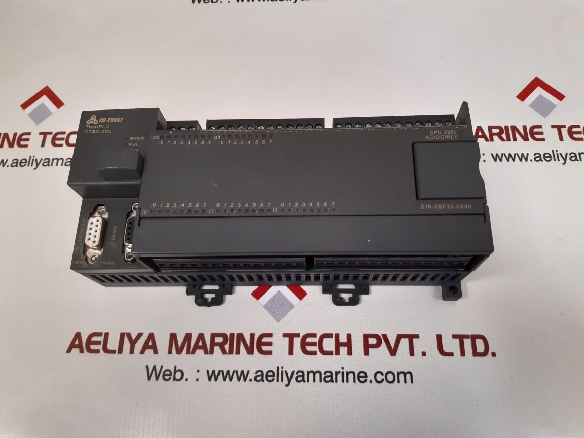 Co-trust plc ctsc-200 relay output control 216-2bf33-0x40 – Aeliya Marine