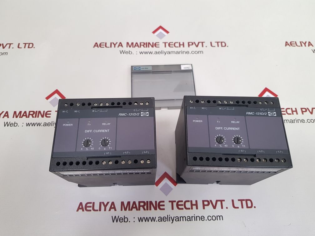 DEIF RMC-131D/2 Differential Current Relay – 5A – Aeliya Marine