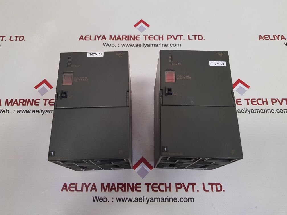 Siemens 6es7 307-1ea00-0aa0 power supply dc24v/5a – Aeliya Marine