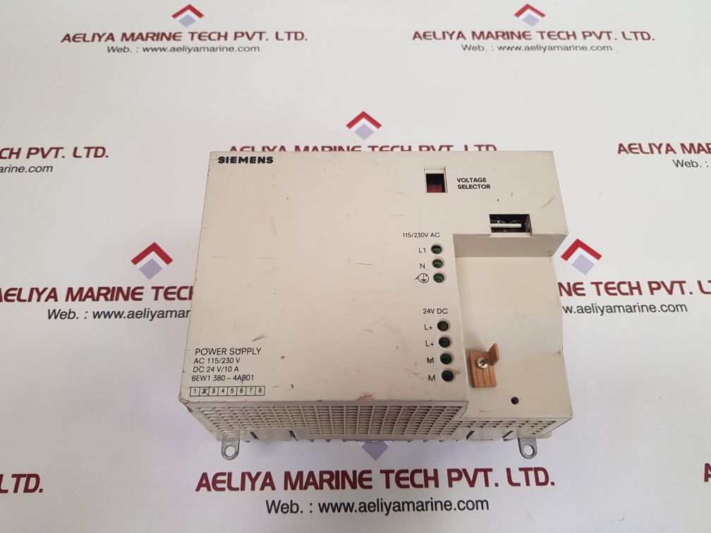 Siemens 6ew1 380-4ab01 power supply – Aeliya Marine