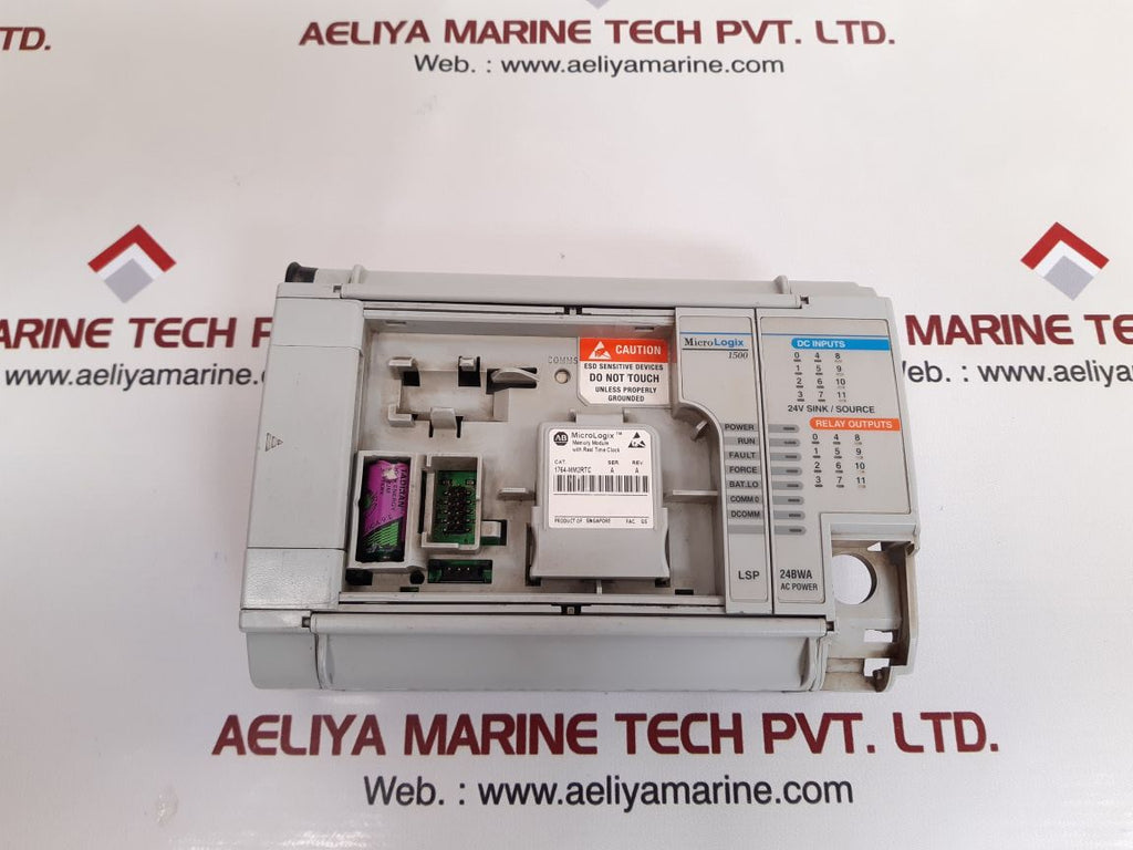 Allen-bradley 1764-lps micrologix 1500 processor module – Aeliya Marine