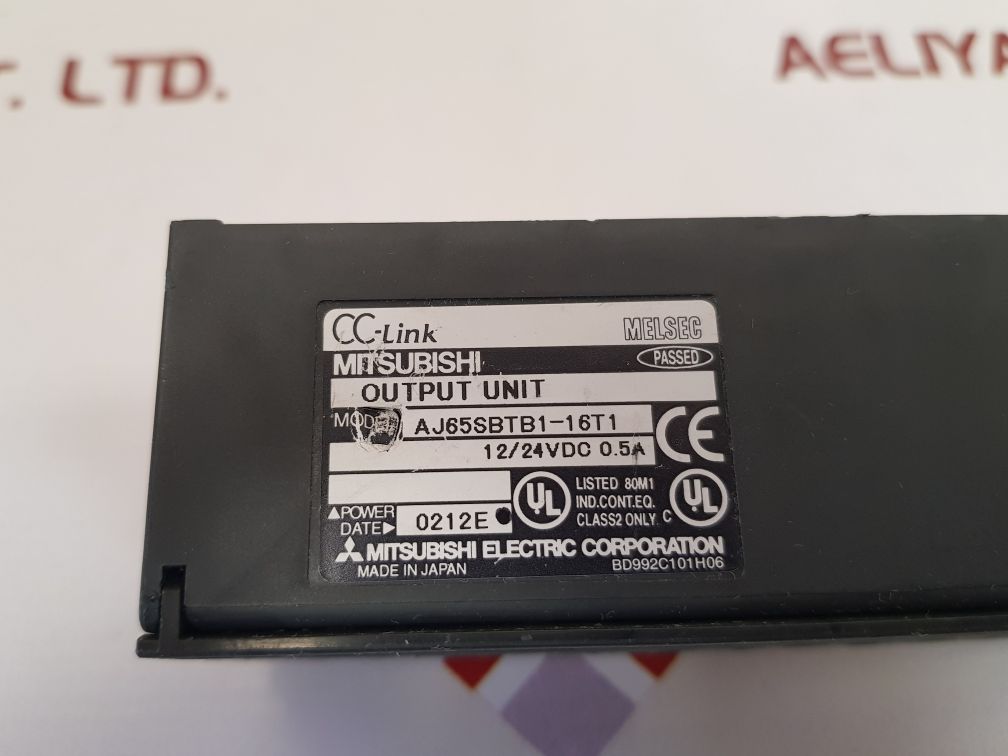 Mitsubishi melsec aj65sbtb1-16t1 cc-link output unit – Aeliya Marine