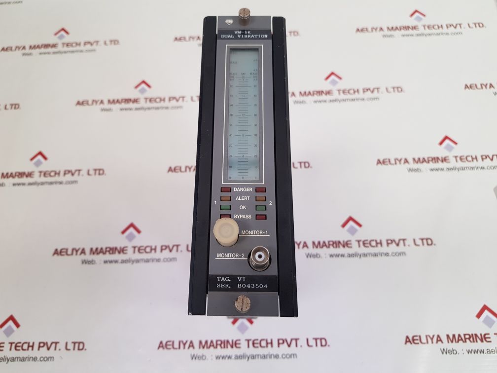 Shinkawa vm-5k dual vibration monitor meter – Aeliya Marine
