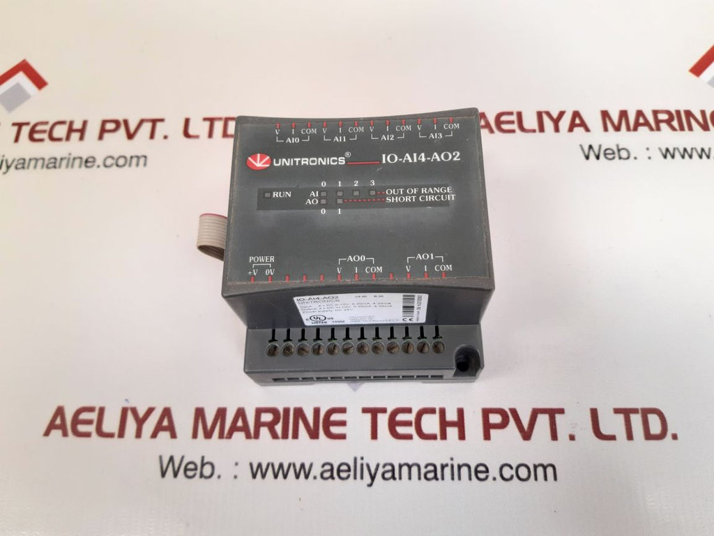 Unitronics io-ai4-ao2 i/o expansion module – Aeliya Marine