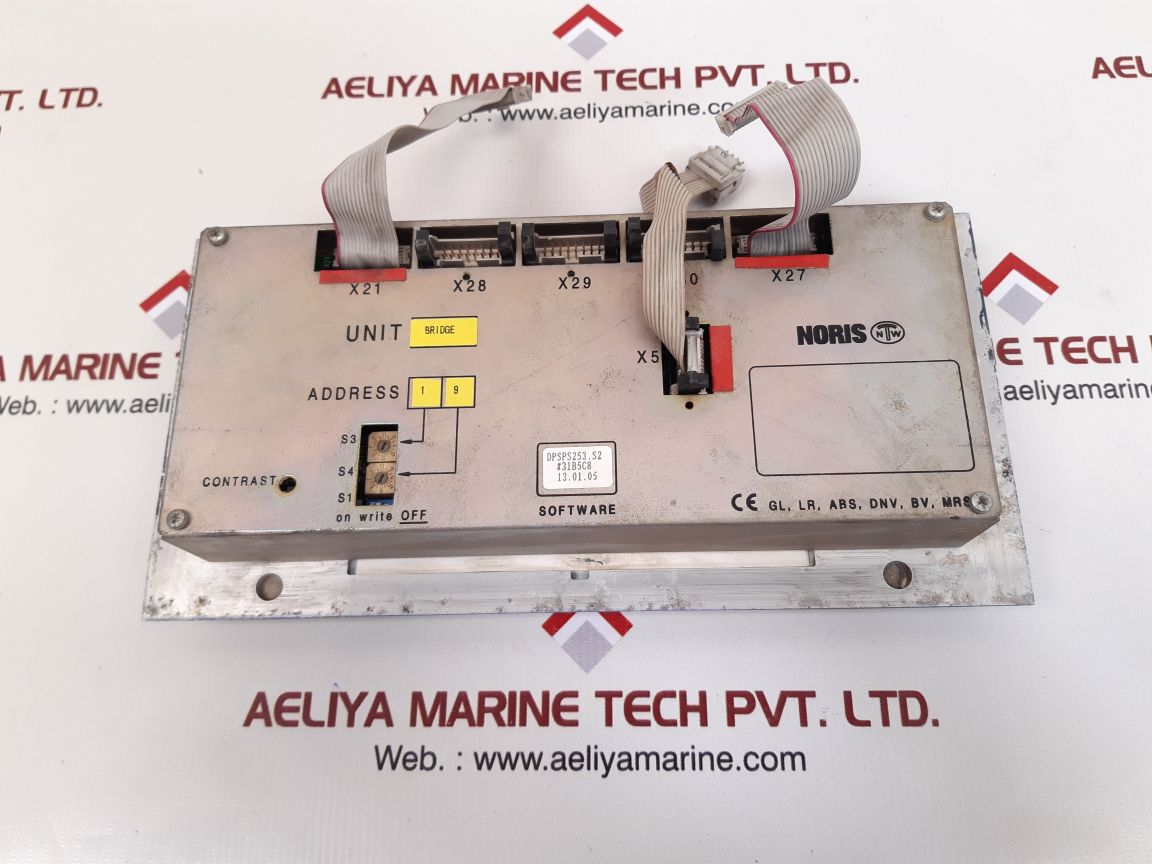 Noris N2000-DP31-BR Display Panel for Industrial Use – Aeliya Marine