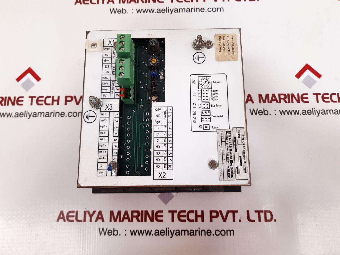 Sam electronics/stn atlas bap 402 engine safety system ess 40m – Aeliya ...