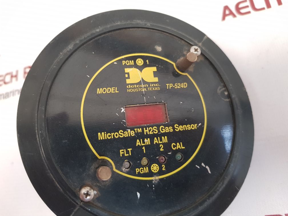 Detcon h2s microsafe tp-524d gas sensor used – Aeliya Marine