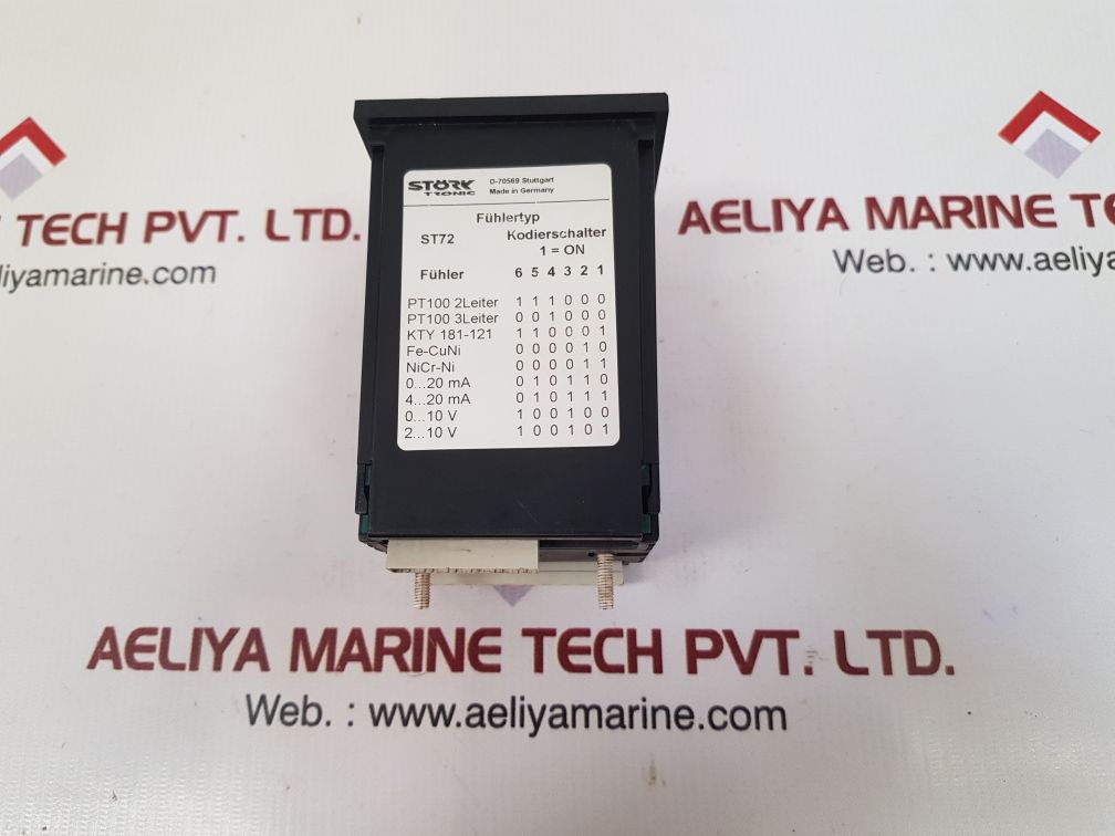 Stork Tronic St72-31.02P Temperature Controller – Aeliya Marine