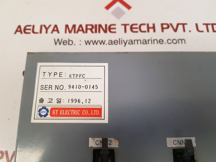 Samgong ktpfc purifier auto control system i/o module – Aeliya Marine
