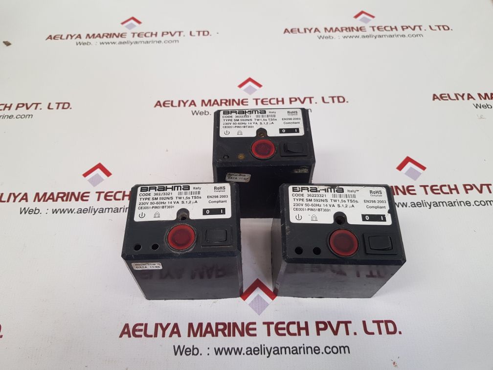 Brahma 36223321 control box sm 592n/s burner controller – Aeliya Marine