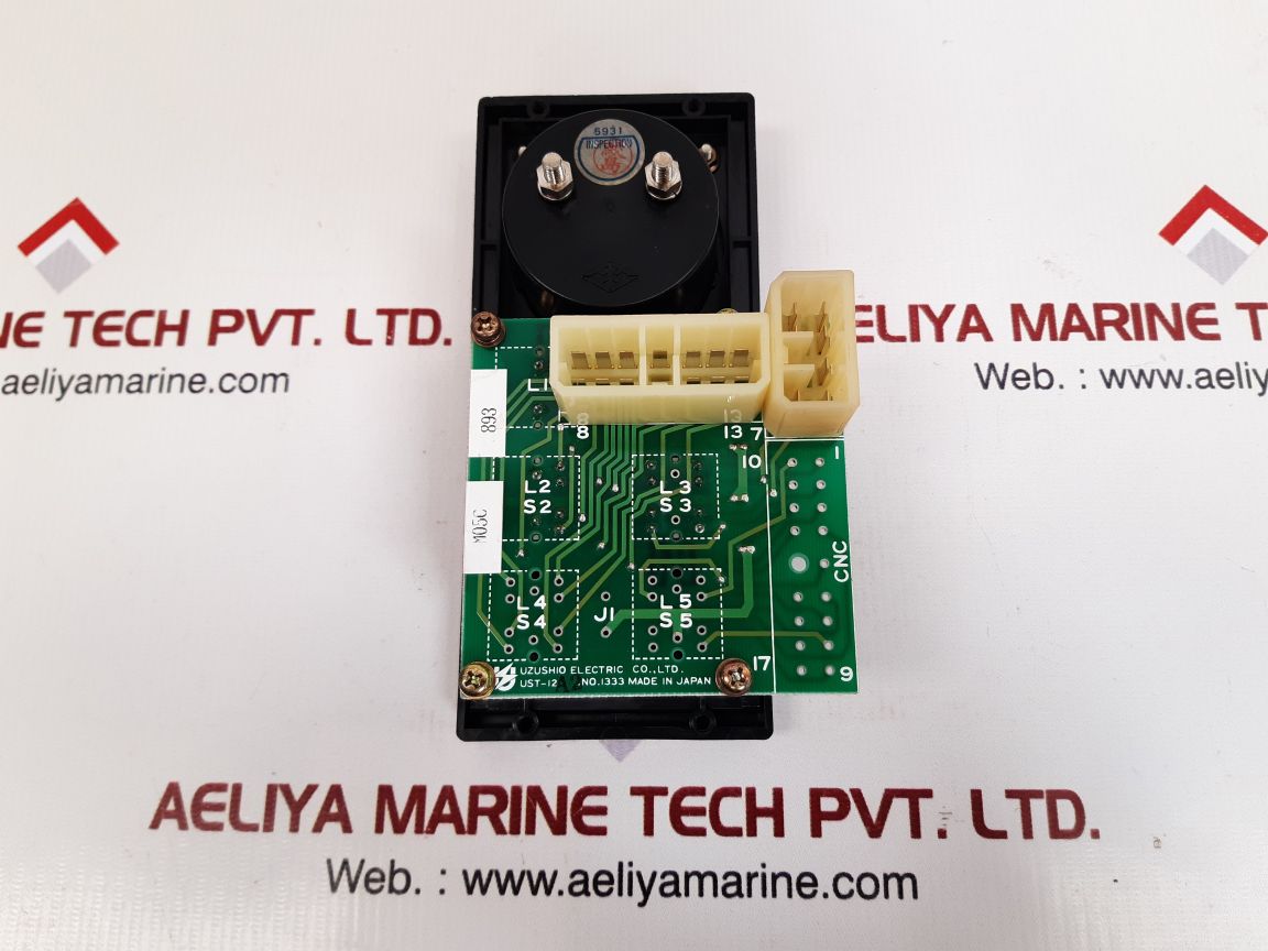 Toyo keiki acf-6 amp panel meter with uzushio ust-12a2 pcb card ...