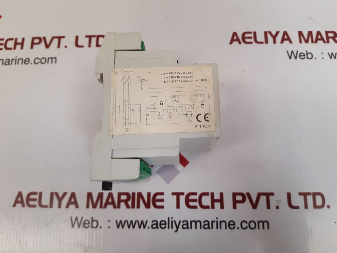 Megacon elr-3c earth fault relay – Aeliya Marine