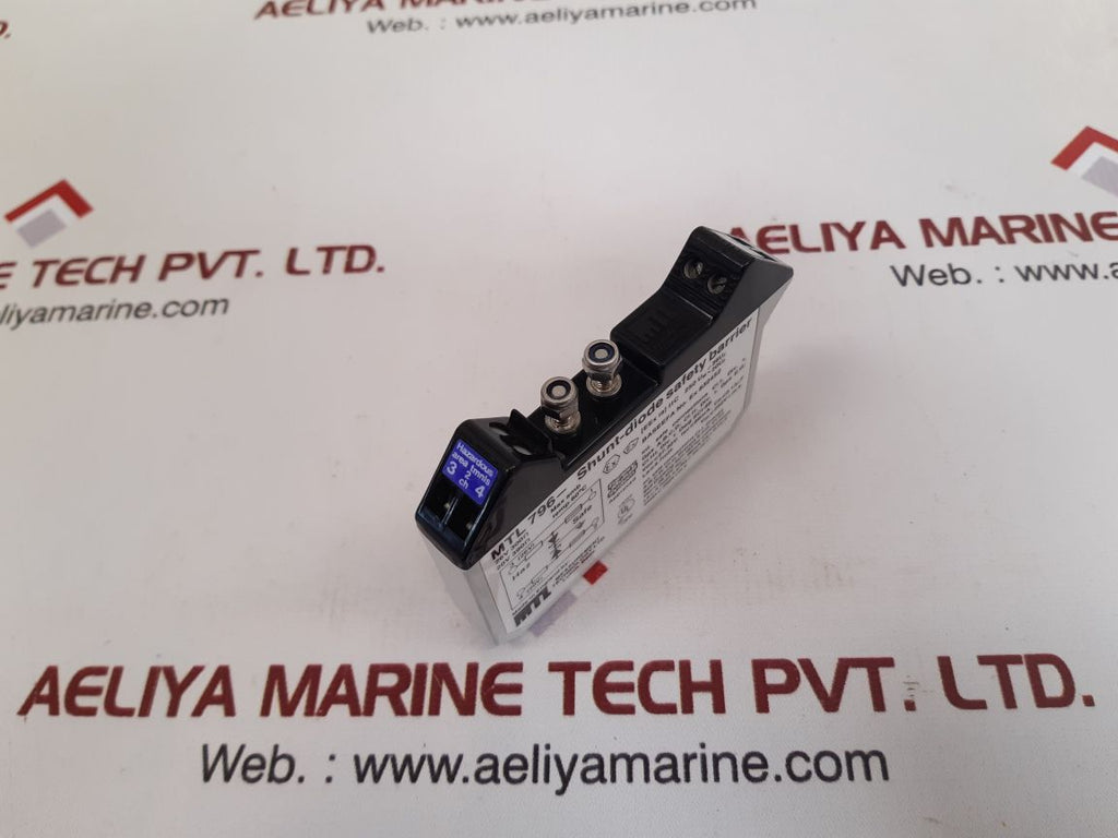 Measurement technology mtl796- shunt diode safety barrier – Aeliya Marine
