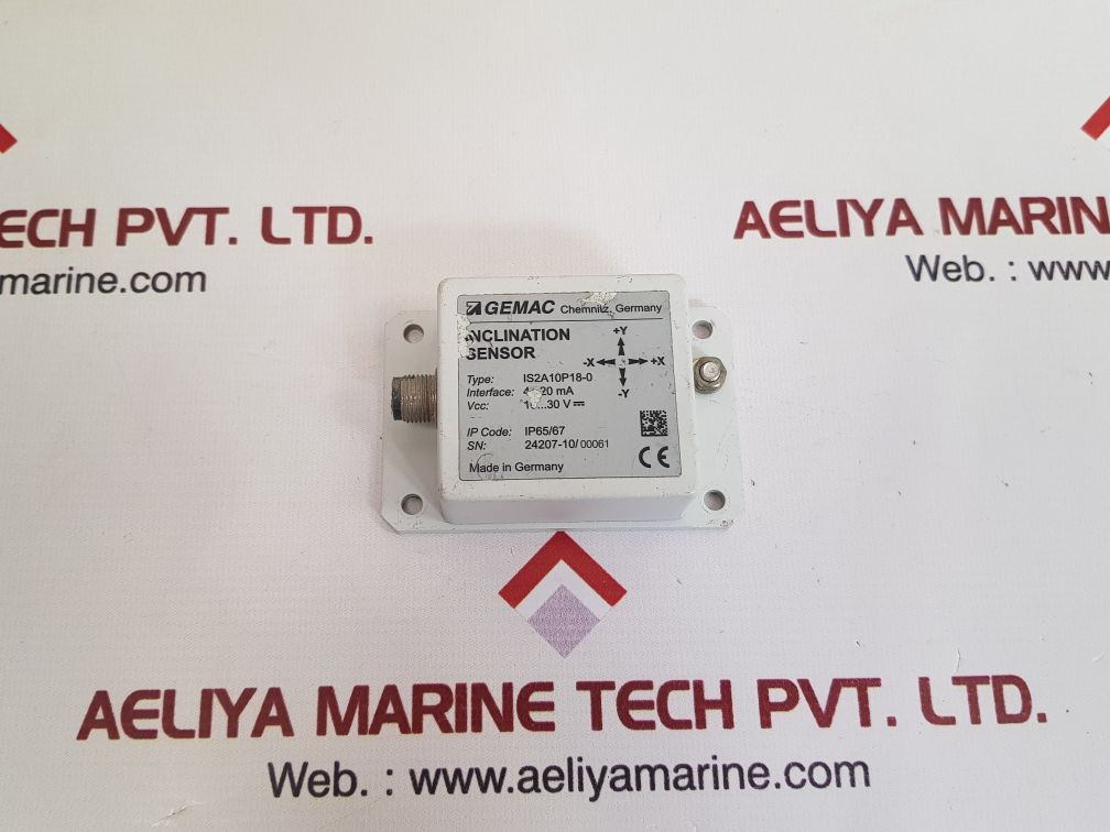 Gemac is2a10p18-0 inclination sensor – Aeliya Marine