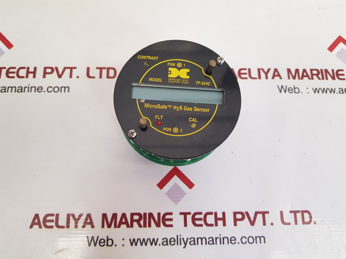 Detcon tp-524c microsafe h2s gas sensor new – Aeliya Marine