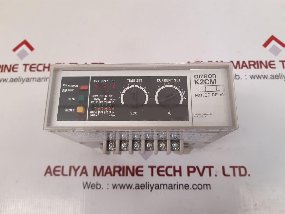 Omron K2Cm-1L Over-current Relay 1980325 – Aeliya Marine