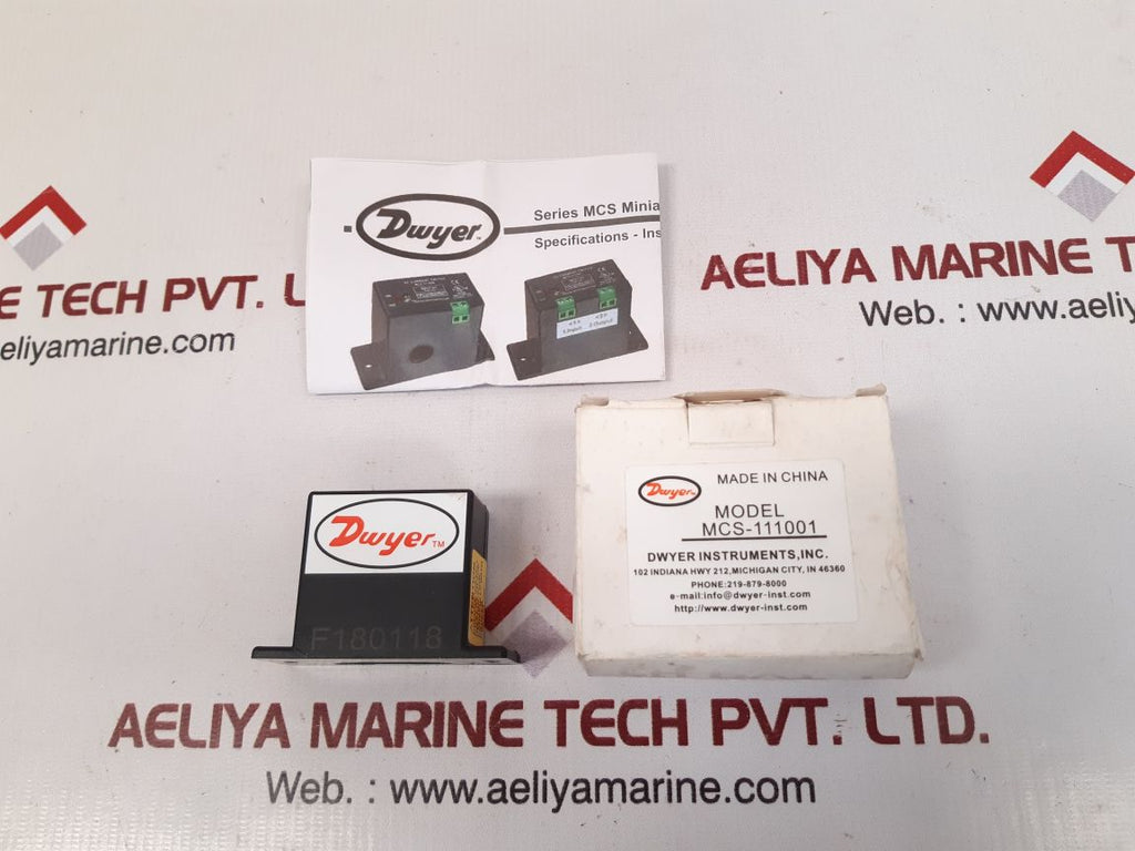 Dwyer mcs-111001 ac current switch new – Aeliya Marine