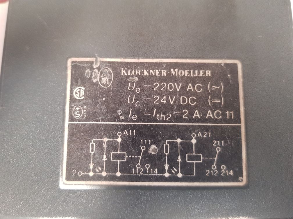 Klockner moeller ets v1-2 relay amplifier – Aeliya Marine