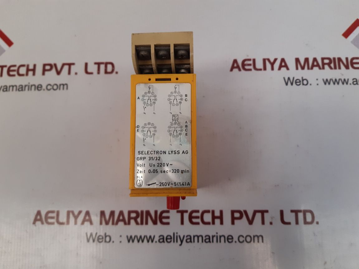 Selectron grp 31/32 multi function timing relay – Aeliya Marine
