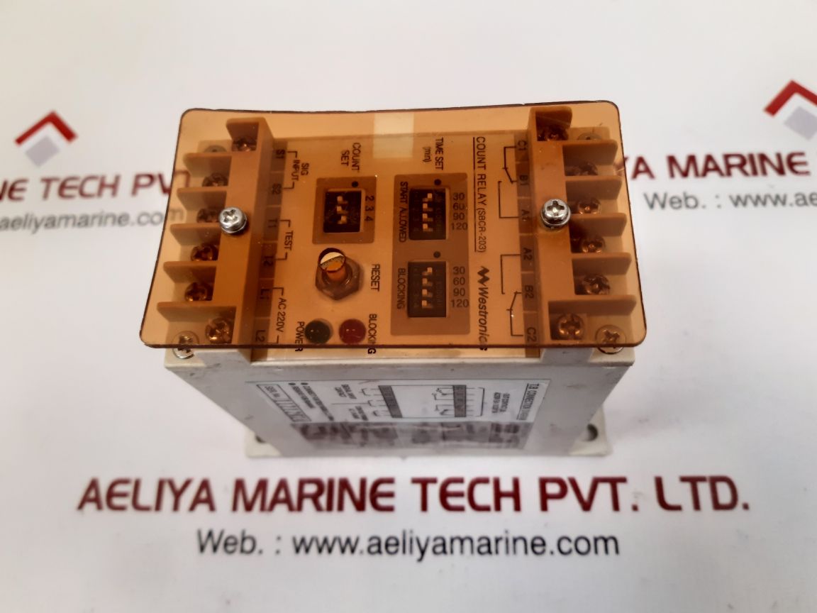 Westronics sbcr-203 count relay – Aeliya Marine