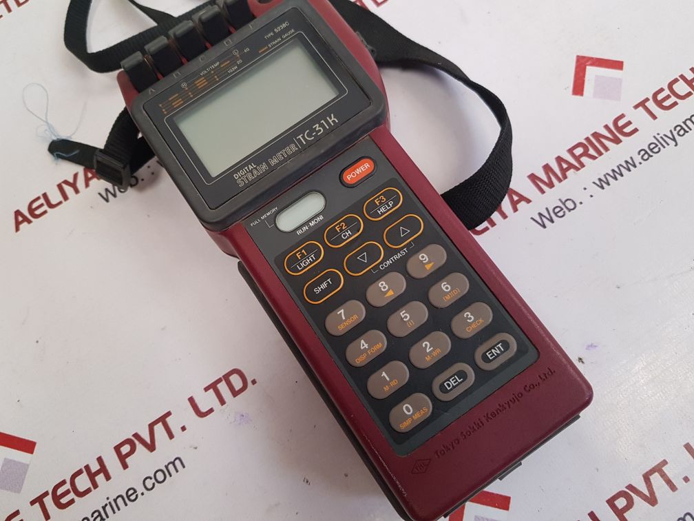 Tokyo sokki tc-31k digital strain meter – Aeliya Marine