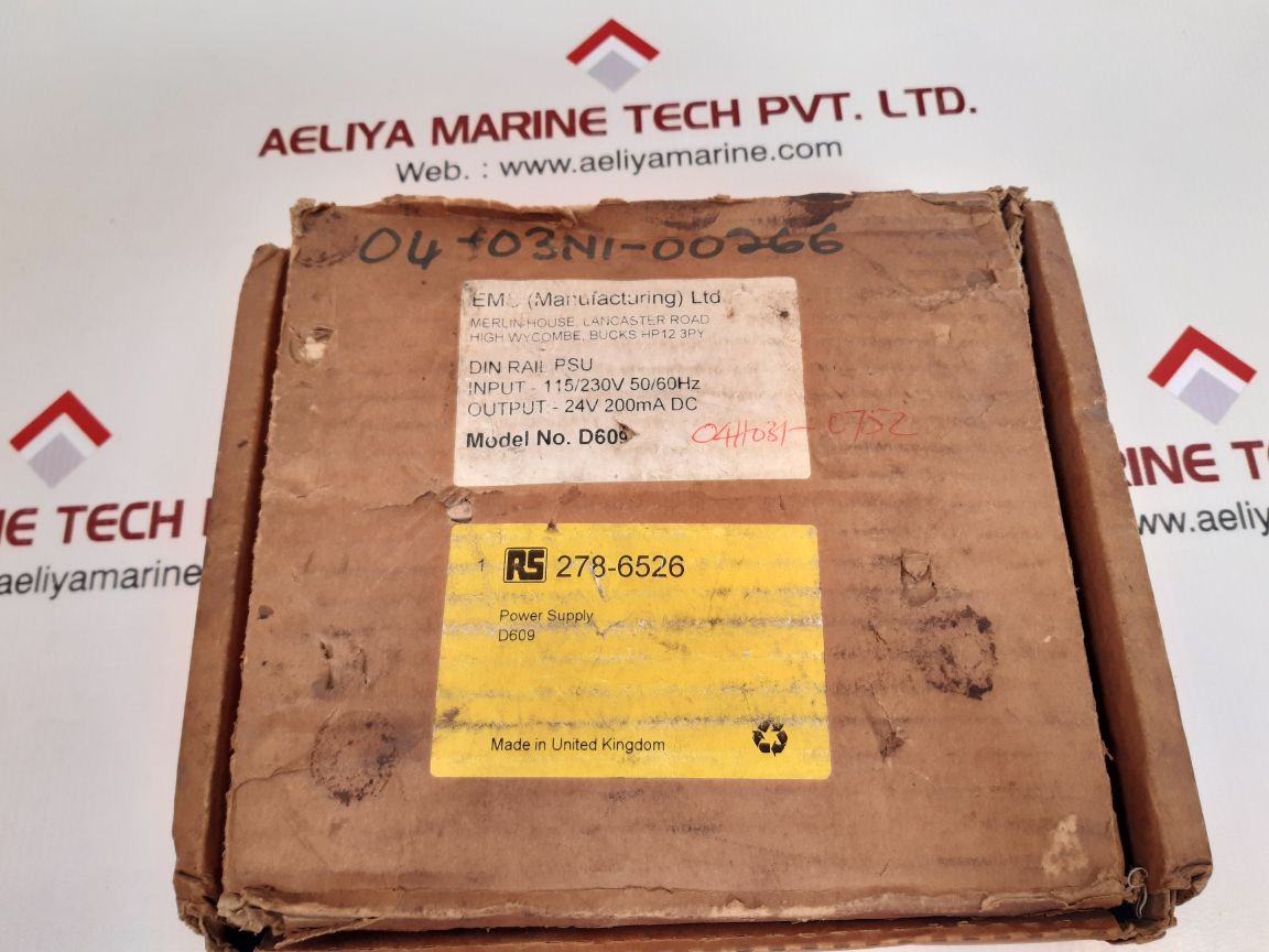 Ems power d609 din rail psu – Aeliya Marine
