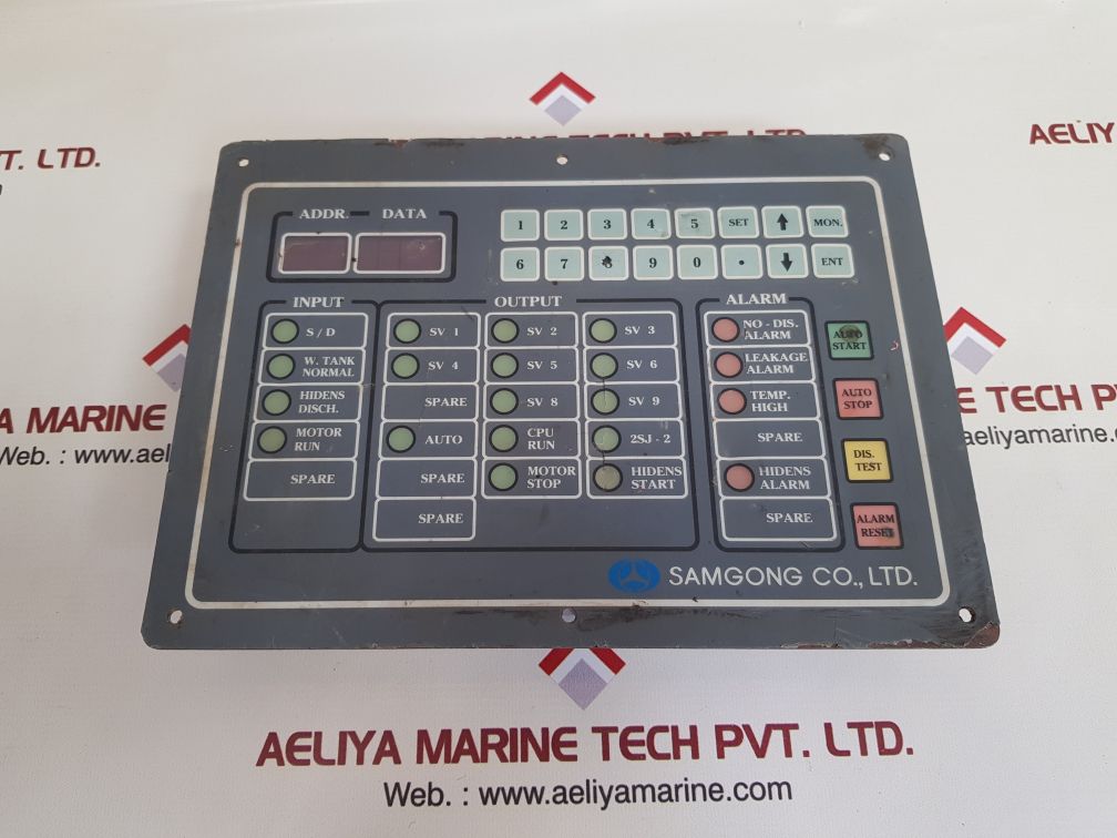 Samgong ktpfc purifier auto control system i/o module used – Aeliya Marine