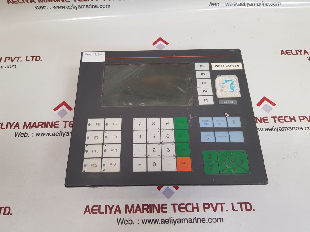 G&l beijer mac 90 operator interface 00950b – Aeliya Marine