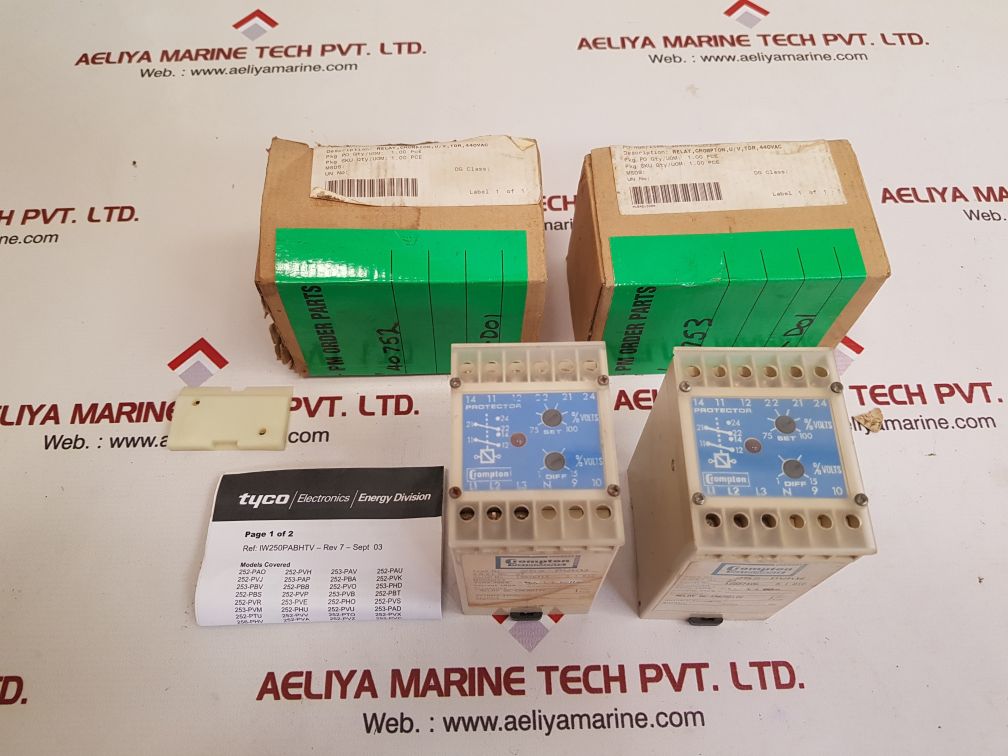 Crompton instruments 252-pvkw phase sequence transducer – Aeliya Marine