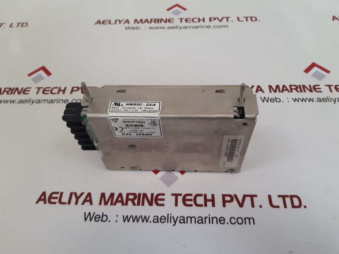 Tdk-lambda hws50-24/a power supply – Aeliya Marine
