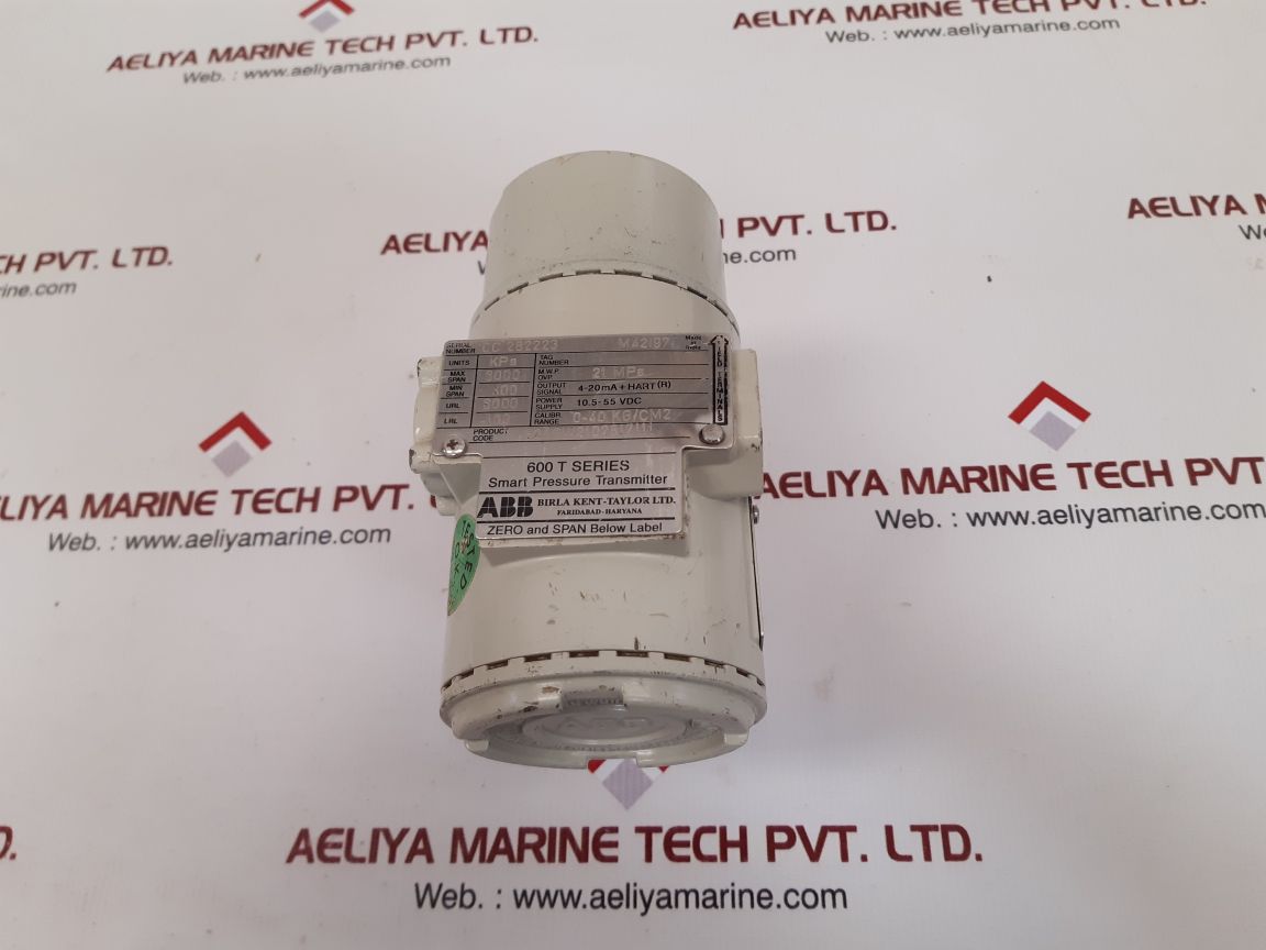 Abb 600 t series smart pressure transmitter 624gw2102817111 – Aeliya Marine