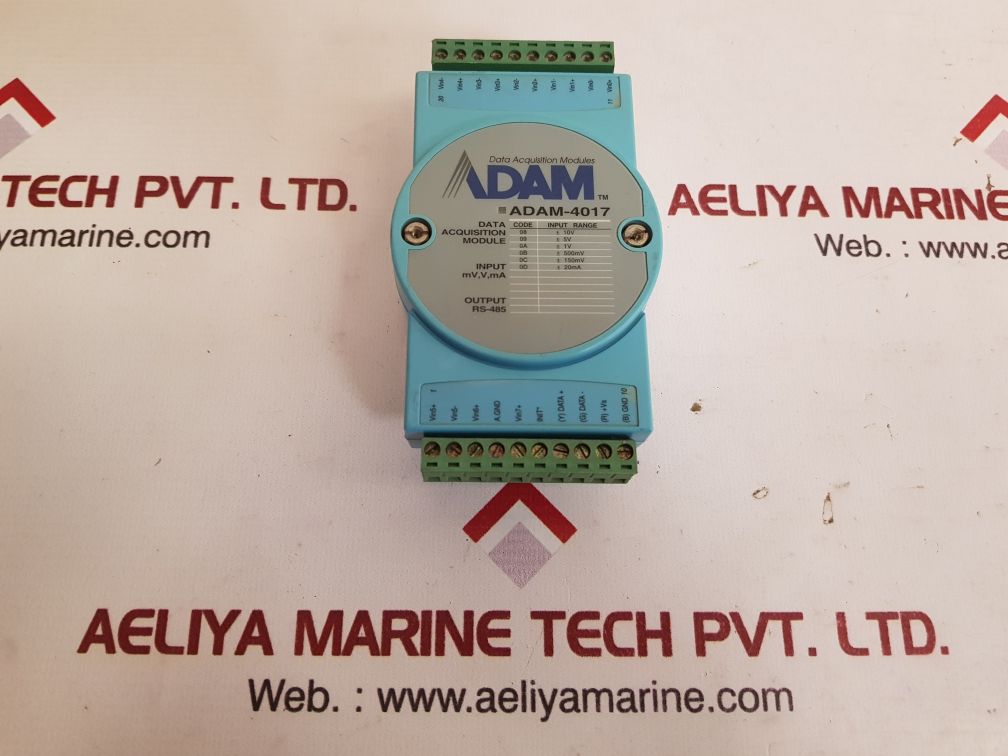 Advantech adam-4017 8-channel analog input module – Aeliya Marine