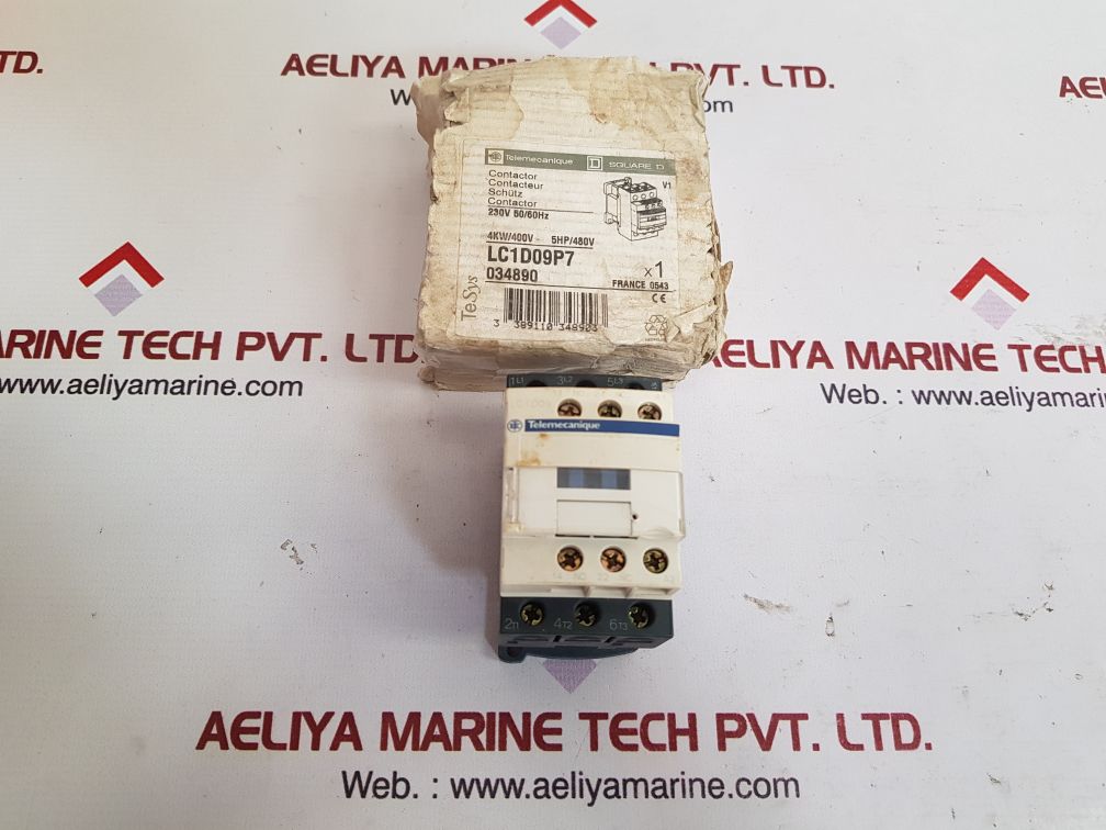 Telemecanique/schneider lc1d09p7 contactor – Aeliya Marine