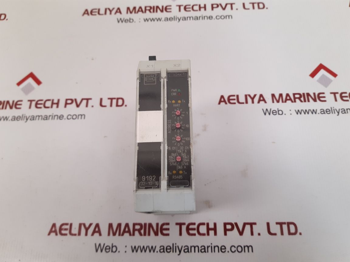 Stahl 9192/32-10-10 Channels Hart-multiplexer Rev. A 02-04 – Aeliya ...